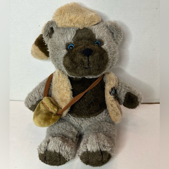 Mattel | Toys | Vintage Frontier Bear Plush Mattel Emotions 986 Brown ...